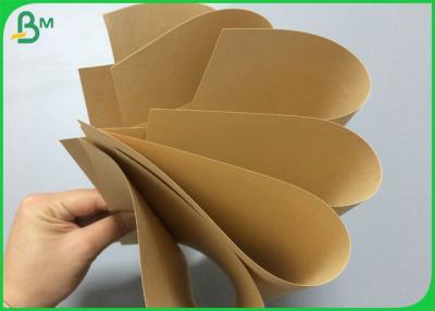 China Smooth Surface 115gsm 140gsm Bamboo Pulp Kraft Paper Roll Recycled Material for sale