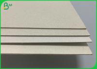 China 1mm Thickness Recycled Grey Board For Hard Cover File Folder 70 x 100cm for sale