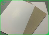 China Good Strength 230g Duplex Board With Grey Back For Wine Box Packing for sale
