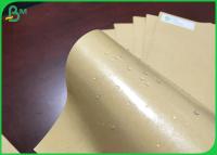 China 15g PE Coated Strong Moisture Kraft Paper 300g Fast Food Wrapping for sale