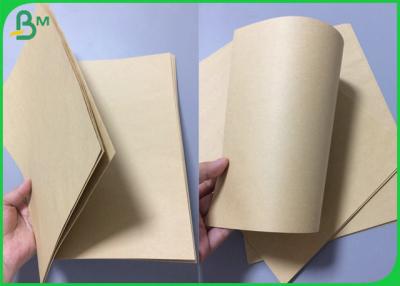 China Uncoated Type 100gsm 120gsm Food Grade Brown Kraft Paper For Paper Bag for sale