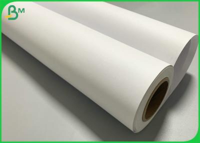 China White Color 20lb 36'' * 150m 44'' * 150m Smothness  Plotter Paper Roll for sale