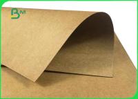 China 250gsm 300gsm Brown Kraft Paper For Cake Boxes Folding Resistant for sale