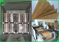 China 300gsm 350gsm 400gsm Foodgrade Kraft Liner Paper Sheet With 790mm 1500mm Width for sale