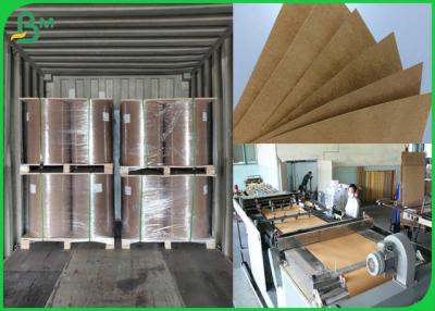 China 300gsm 350gsm 400gsm Foodgrade Kraft Liner Paper Sheet With 790mm 1500mm Width for sale