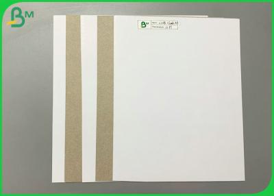 China Smooth White 300g Duplex Board  Grey Back For Beverage Packaging for sale