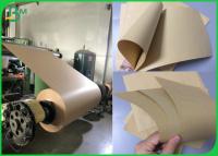 China Eco Kraft Wrapping Paper Roll 100gsm 120gsm For Shopping Bags Making for sale