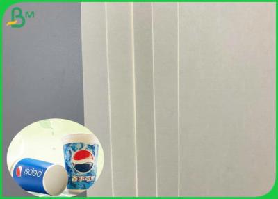 China 190g 210g White Cupstock Paper For Disposable Cups With PE Coated Waterproof for sale