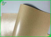 China 250g Grease Resistant PE Coated Kraft Paper For Food Serving Boat for sale