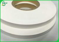China 60gsm Wood Pulp Straw Paper For  Drinking Straws Raw Material Slitted 13mm 14mm for sale