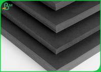 China Wood Pulp 300g Double - sided Black Cardboard For CD Box 787mm Roll for sale