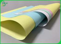 China 55g Multi Part CB CF Carbonless Copy Paper For Receipt Book 70 X 100cm for sale