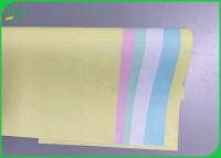 China 15lb Carbon Copy White Yellow Pink For Invoice Purchase Sales Receipt 70cm x 100cm for sale