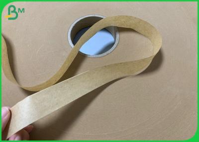 China 27mm White brown Kraft Wrapping Paper For Straw Packing 24g 28g for sale