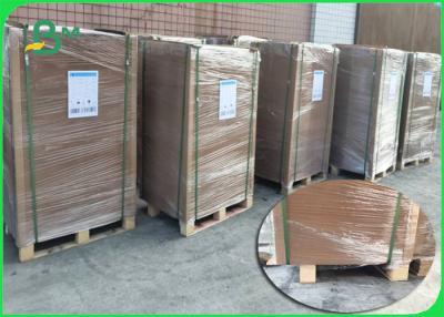 China Recycled 280gsm Brown Kraft Paper For Card Folder Sheet Format 60 X 100cm for sale