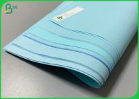 China 50g 55g White Blue Color Carbonless Copy Paper Wood Pulp Roll for sale