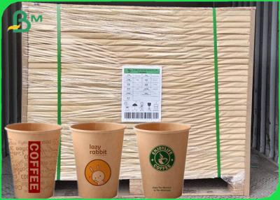 China Waterproof 200gsm + 15g PE Coated Cupstock Paper For Takeaway Beverage Cup for sale