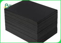 China 300gsm 350gsm Black Color Paper For Photo Albums Good Folding Resistance for sale