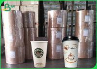 China 345GSM 330+ 15 GSM PE Coating Cupstock Paper For Hot Beverages Cupps for sale