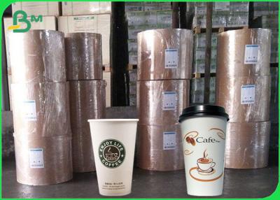 China 345GSM 330+ 15 GSM PE Coating Cupstock Paper For Hot Beverages Cupps for sale