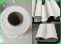 China Designjet Inkjet Large Format Paper 42 Inch X 150ft Uncoated White Color for sale
