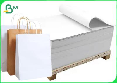China 80gsm - 120gsm A0 A1 Size Printable White Shopping Paper Bag Kraft Paper for sale