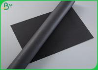 China 300gram 350gram Smooth Texture Black Paper Sheet In 36