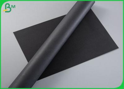 China 300gram 350gram Smooth Texture Black Paper Sheet In 36