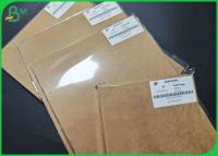 China A3 A4 Small Sheets 90gsm To 400gsm Natural Brown Craft Cradstock Board for sale