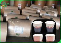 China 70*100cm 250Gsm Greaseproof White Kraft Paper Board For Cup Soup Bowl for sale