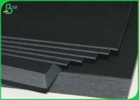 China Thickness A3 A4 250g Black Cardstock For Hand - painted Black Card for sale