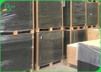 China A0 A1 1200Gsm Pure Wood Pulp Solid Black Kraft Cardboard For Wine Box for sale
