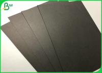 China Stiffness 300g Black Cardstock For Hand - painted Book Thick Cardboard for sale