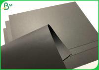China Stiffness 300g Black Cardstock For Hand - painted Book Thick Cardboard for sale