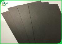 China Smooth 12 x 12'' In Sheet 300gsm Thick Black Cardstock For ScrapBooking for sale