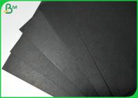 China 70 x 100cm Heavy Weight 250g 350g Black Colored Cardstock For Book Cover for sale