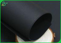 China 70 x 100cm Heavy Weight 250g 350g Black Colored Cardstock For Book Cover for sale