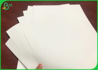 China White Coated Synthetic Paper rolls 80um to 350um thick non tear paper for sale