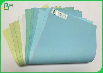 China 50g NCR Paper Superior 3 - Part CB CF CFB Carbonless Jumb Roll 787mm Width for sale