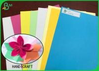 China 70gsm 180gsm Blank Assorted Colorful Crafts Paper Board Reams For handicraft Work for sale