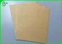 China 350g High Stiffness Brown Kraft Food Grade Paper 70 x 100cm Food Box for sale