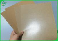 China Single side PE Laminated 80gsm To 300gsm Recycled Brown Kraft Paper rolls for sale