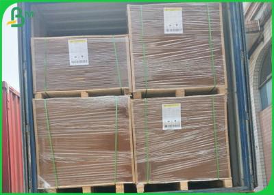China Single side PE Laminated 80gsm To 300gsm Recycled Brown Kraft Paper rolls for sale