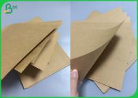 China Multifunctional Brown Kraft Paper Roll 300GSM For Making Clothing Tag for sale