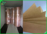 China Custom And Virgin Pulp Brown Kraft Paper Sheet For Gift Box Package for sale