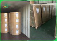China 160gsm Kraft Liner Board Jumbol Roll For Corrugated Boxes Excellent Strength for sale