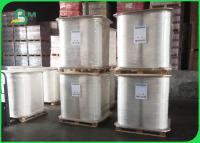 China FDA Approved White Kraft 28gsm Drinking Straw Pipe Wrapping Paper 27mm for sale