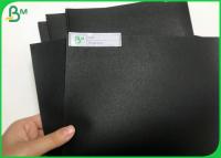 China Mix Pulp Black Cardboard 180gsm To 350gsm thick Craft Paper Jumbo Rolls for sale