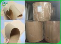 China Unbleached Uncoated 50gsm 65gsm Virgin Brown Kraft Paper For Food Pack Bags for sale