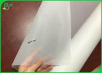 China 90gsm White Translucent tracing Paper Roll 1100mm * 50m For Artist Drawing for sale
